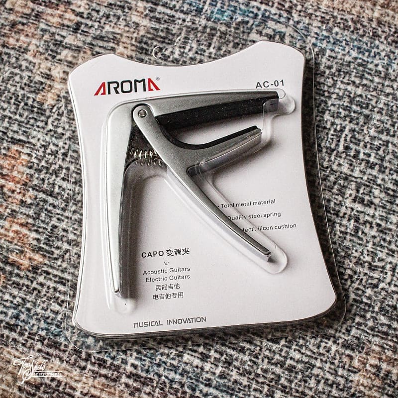 Aroma AC-01 Clamp-Style Acoustic/Electric Guitar Capo | Reverb UK