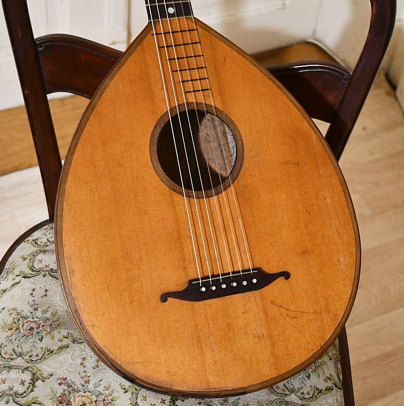 ️ Video Included – Player-ready Round-bodied Pre-war Guitar | Reverb