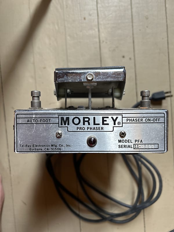 Morley PFA Pro Phaser 1970s | Reverb