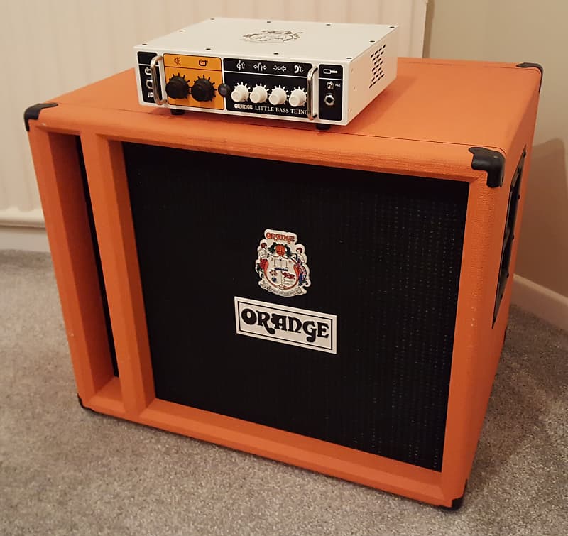 Orange 'Little Bass Thing' Amp and OBC210 bass cab - With | Reverb