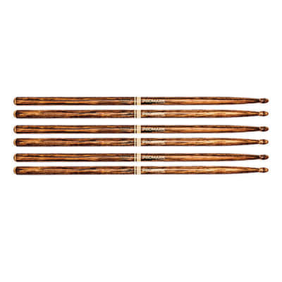 ProMark Classic 707 Hickory Wood Tip Drumsticks (3-Pack) | Reverb