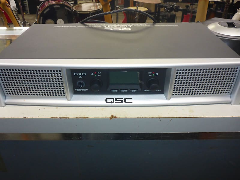 QSC GXD 4 Professional Power Amplifier | Reverb