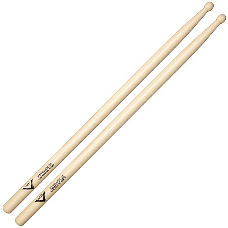 Vater VH3AW Hick 3A "Vater Sticks Fatback" Wood Tip | Reverb