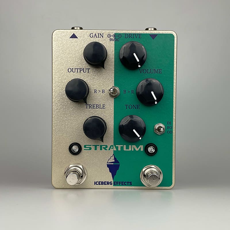 Iceberg Effects Stratum V2 Classic Dual Overdrive Klon + | Reverb