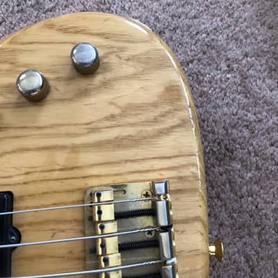 Moon JJ5 jazz bass ‘80s to early ‘90s Natural | Reverb