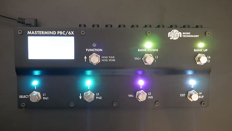 RJM Mastermind PBC/6x Pedal Switcher MIDI Controller | Reverb