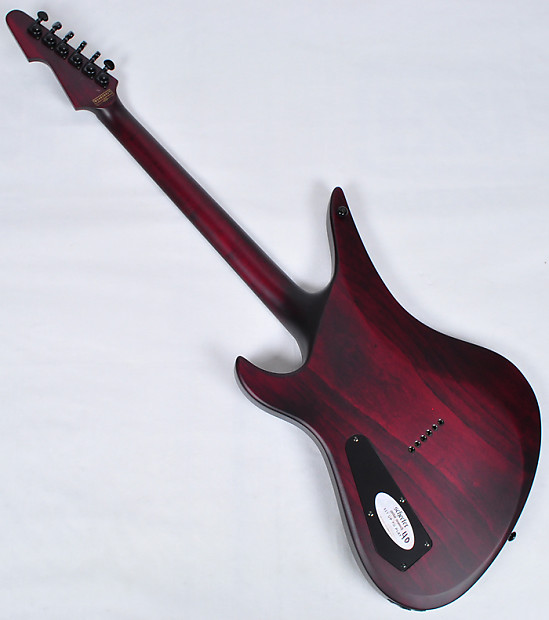 Schecter A-6 Prototype Electric Guitar in Vampyre Red Satin! | Reverb