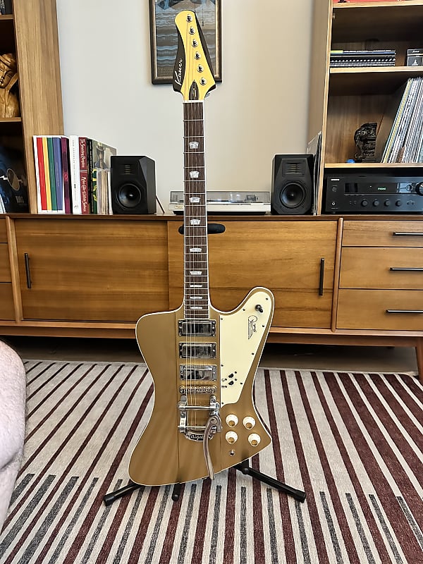 Kauer Banshee 2023 - Goldtop Triple Firebird Pickups | Reverb