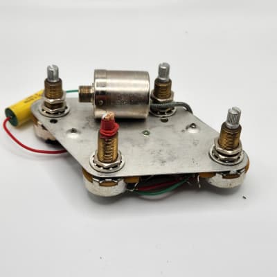 1979 Gibson Control Panel, Pots & Can (Came from Gibson LP | Reverb