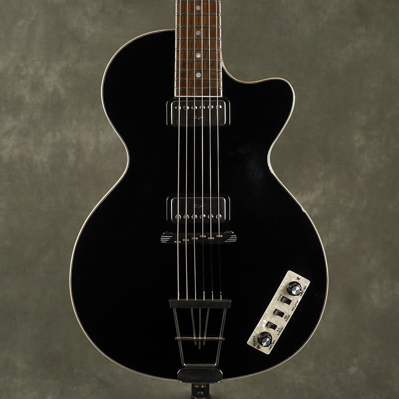 Hofner Contemporary Series Club Electric Guitar - Black - 2nd | Reverb