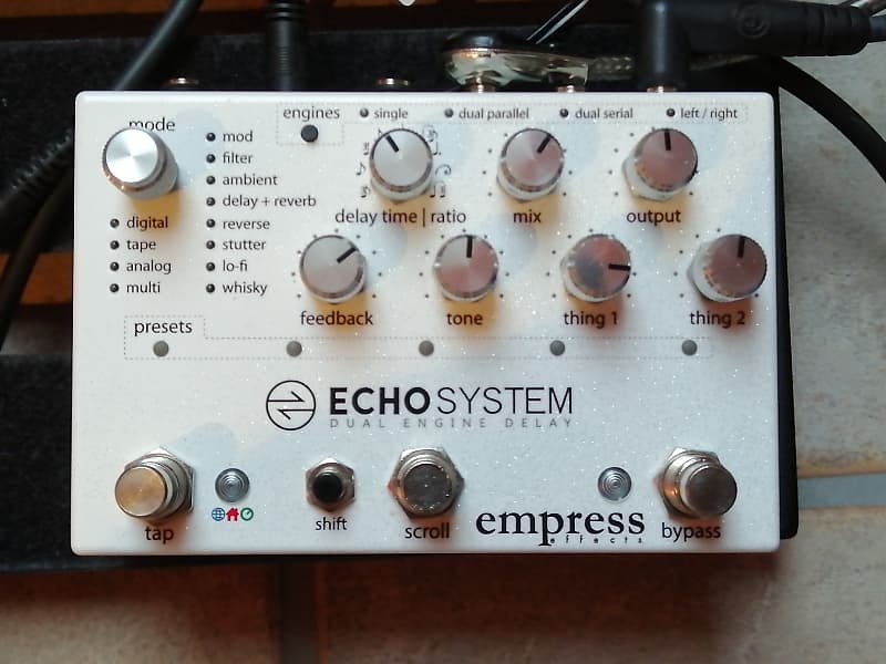 Empress Echosystem Dual Engine Delay | Reverb