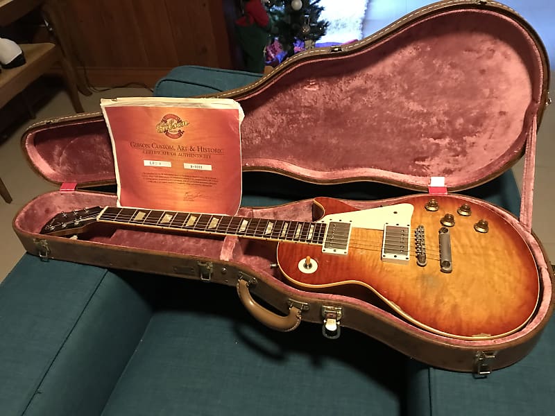 Gibson R9 Les Paul 2005 - Cherry, Aged Custom Shop original | Reverb