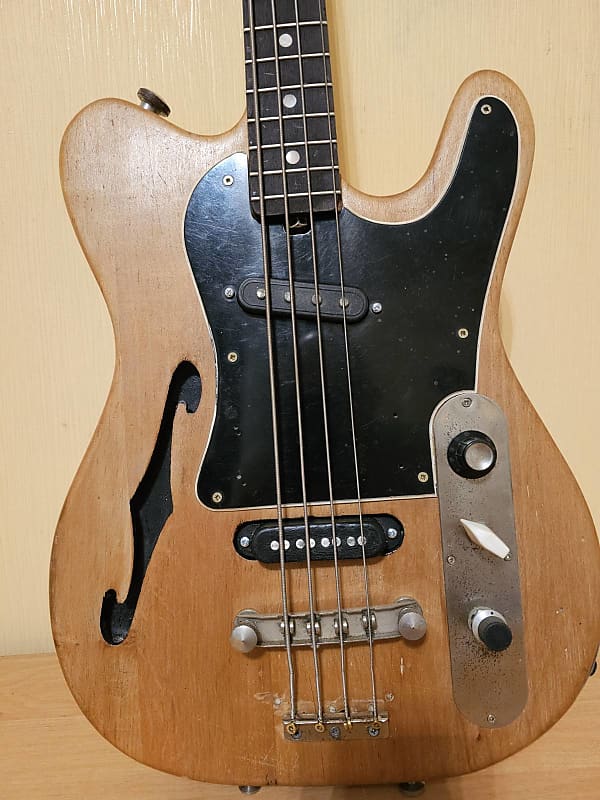 Jolana Iris Bass Guitar Czechoslovakian Telecaster Vintage | Reverb