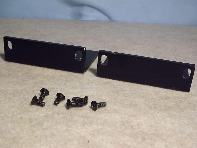 Korg M1r parts / rack ears with screws | Reverb