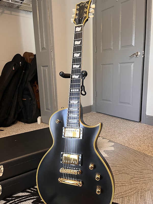ESP Eclipse Standard Series - Matte Black | Reverb