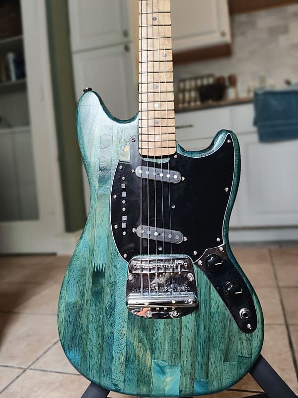 Partscaster Mustang 2020-2022 - Transparent Blue | Reverb