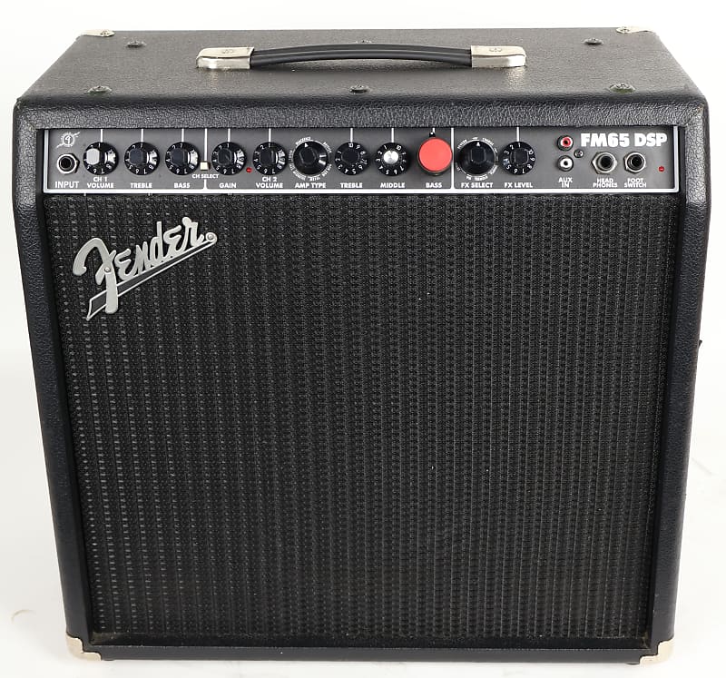 Fender FM65 DSP Two Channel Solid State Guitar Amp Combo | Reverb