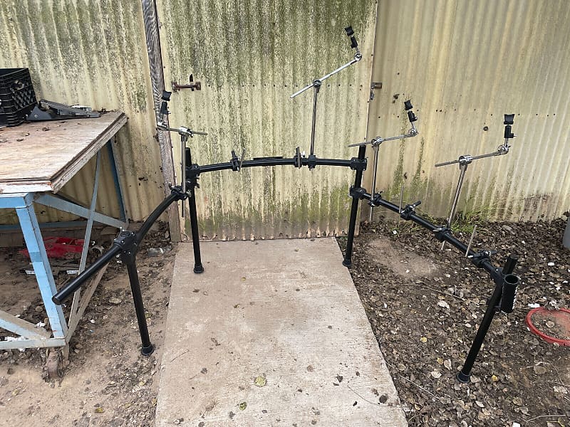 Alesis Strike Pro SE Black Rack Complete with Cymbal Arms and | Reverb