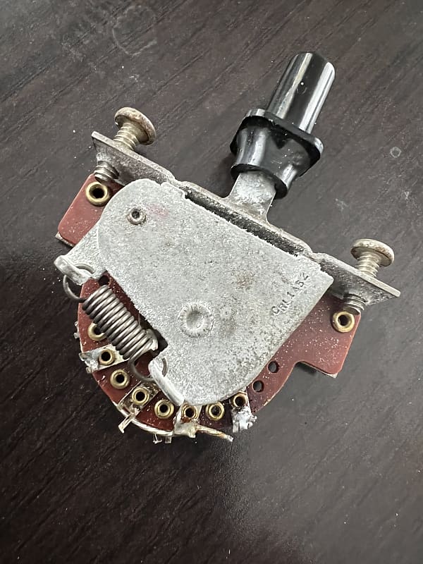 1970 Fender Telecaster CRL switch with top hat | Reverb