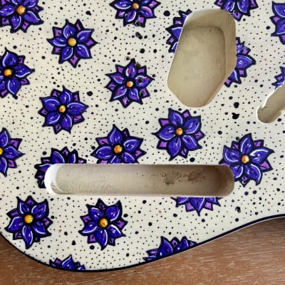 Custom Painted Telecaster Body - Free Shipping! | Reverb