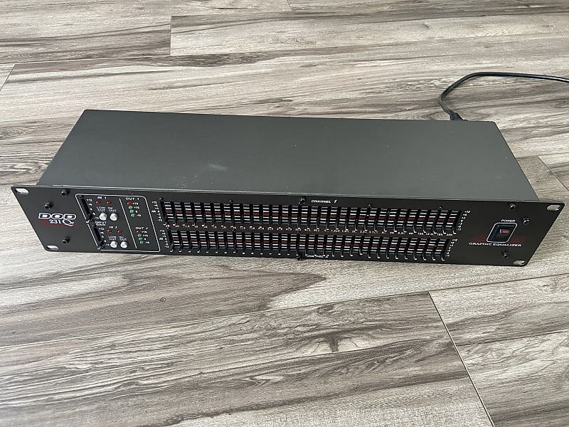 DOD SR231Q Stereo 31 Band Graphic Eq | Reverb