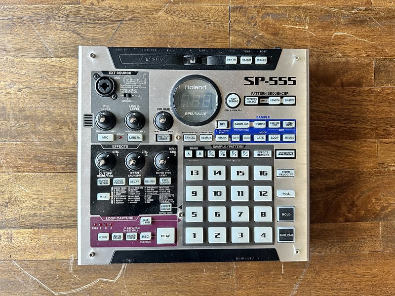 Roland SP-555 Drum Sampler w/ Power Supply | Reverb