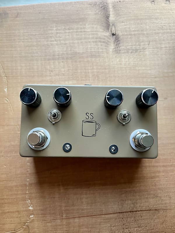 Simple Switch Double Shot Caffeine Boost Overdrive Fuzz | Reverb