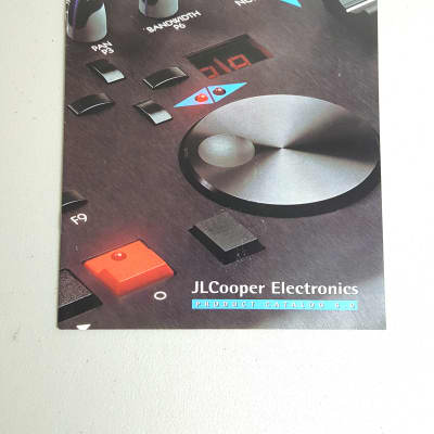 JL Cooper Product Catalog 6.0 1995 w/New Product Sheet | Reverb