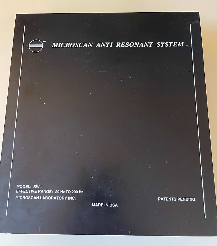 Microscan Laboratory Inc. SW-1 Microscan Anti Resonant System | Reverb