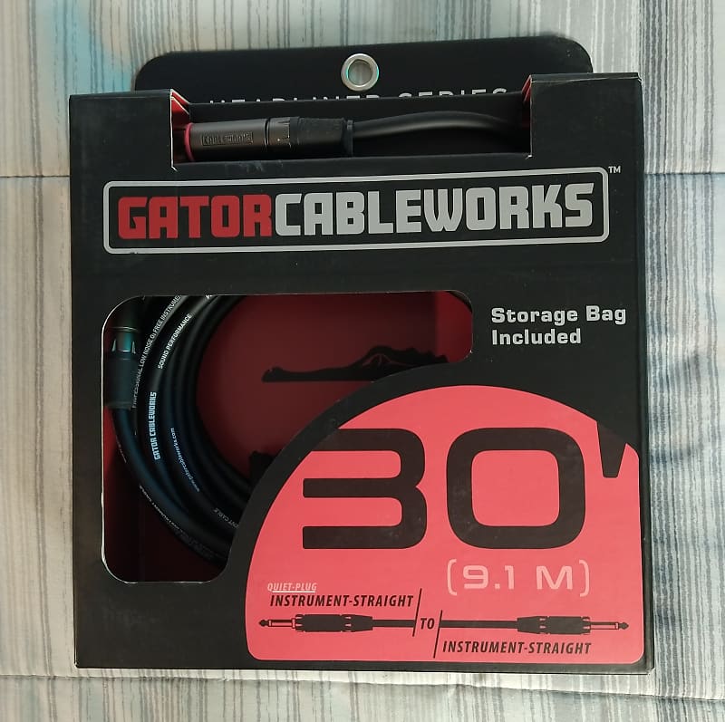 Gator Headliner Series Quiet-Plug Straight to Straight | Reverb