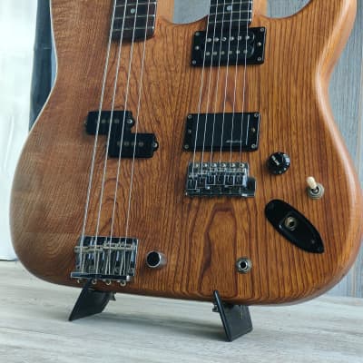 1980's ESP Japan Custom Order Double-Neck Guitar/Bass | Reverb