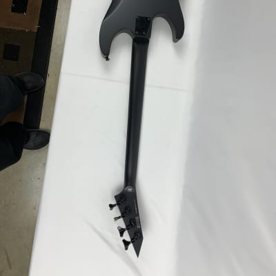 ESP LTD M-4 Black Metal Black Satin | Reverb