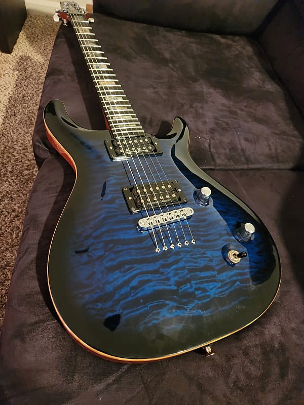 Kiesel Carvin Ct6 2010's - Deep Blue with Blackburst Edges | Reverb
