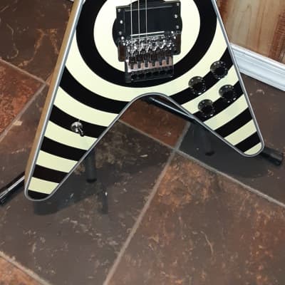 FireFly FFVX Zakk Wylde BullsEye Tribute Flying V 6 String | Reverb