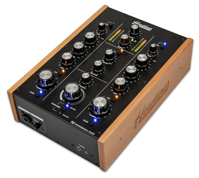 Headliner HL90100 R2- 2 Channel Rotary DJ Mixer | Reverb