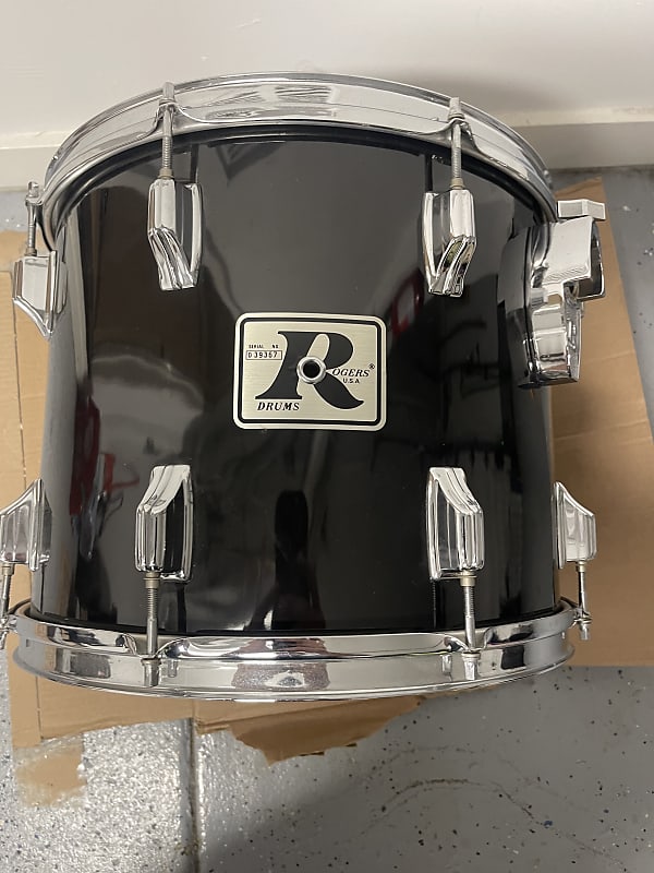 Rogers USA Big R 12x15” rack tom 1976 Black | Reverb