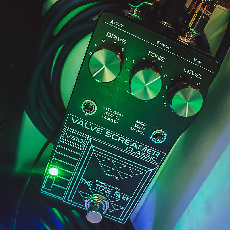The Tone Geek Valve Screamer Black | Reverb
