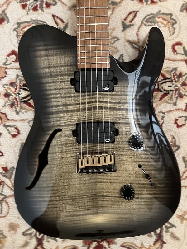 Chapman ML3 Pro Modern SH SetThru Obsidian Flame Burst | Reverb