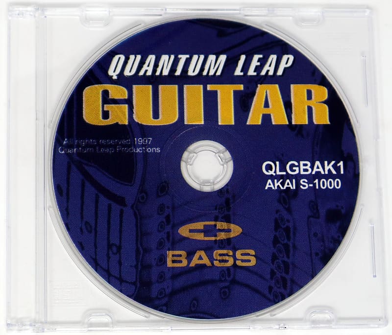 East West Quantum Leap Guitar & Bass Akai Format Sample | Reverb