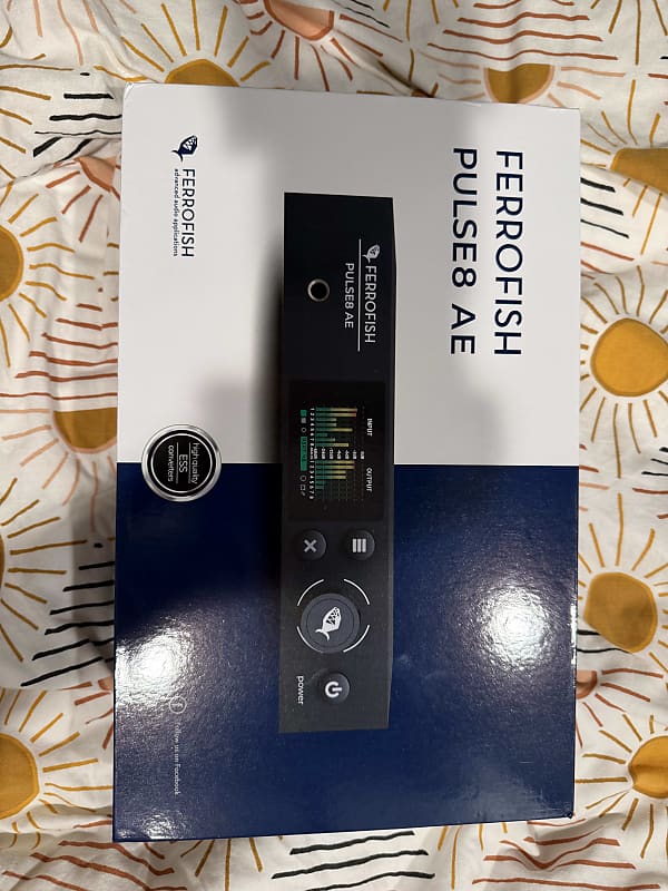 Ferrofish Pulse 8 AE 8x8 AD/DA Converter With ADAT Regular | Reverb