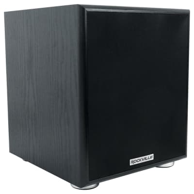 NHT SW2P Powered Subwoofer Black (Sub + Amp) | Reverb