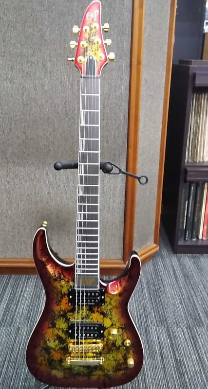 ESP Horizon Custom PT NT FO - Fire Opal | Reverb