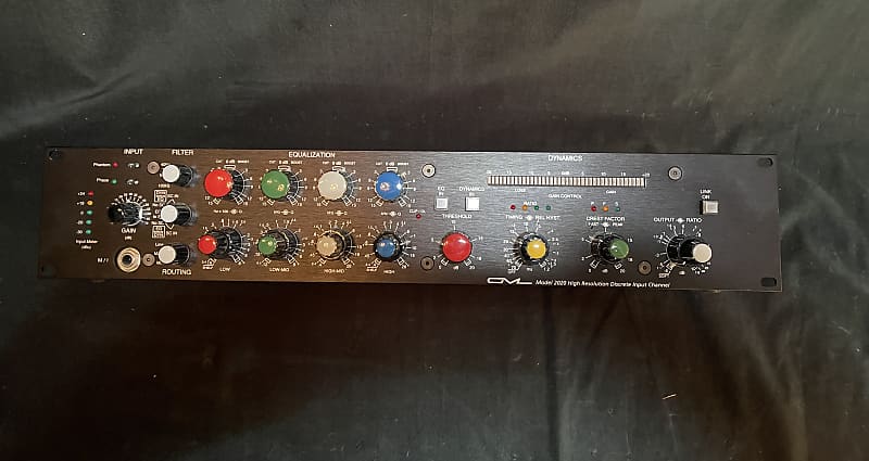 GML 2020 Mic Pre / Compressor / EQ / Channel Strip Massenburg | Reverb