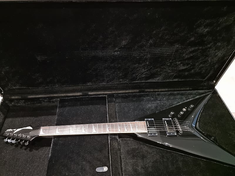 Dean Dave Mustaine VMNT 2007 Black Korea w/ OHSC | Reverb