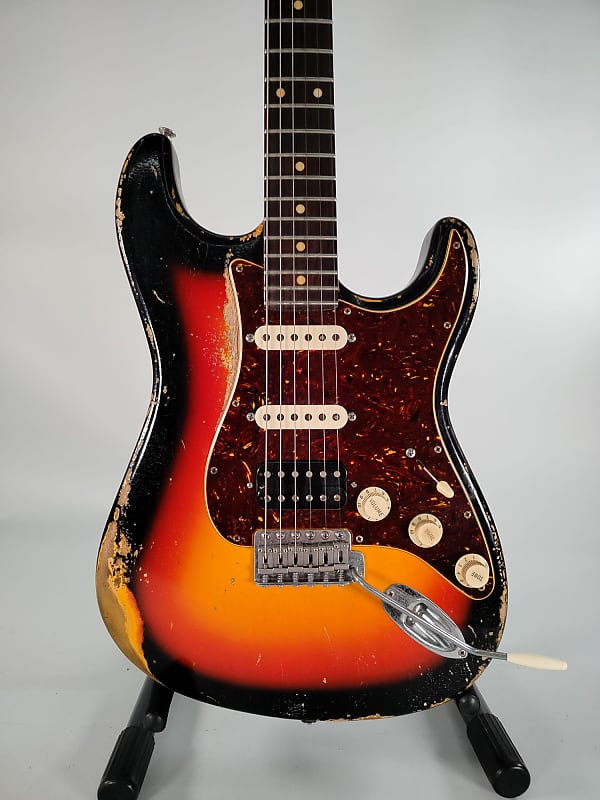 Buttarini Strato replica 2024 - heavy relic 3ts | Reverb UK