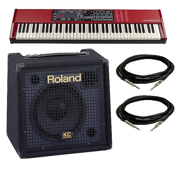 Nord Electro 4 SW73 Keyboard with Roland KC-60 Keyboard | Reverb