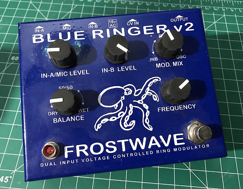 Frostwave Blue Ringer Ring Modulator w/power supply | Reverb