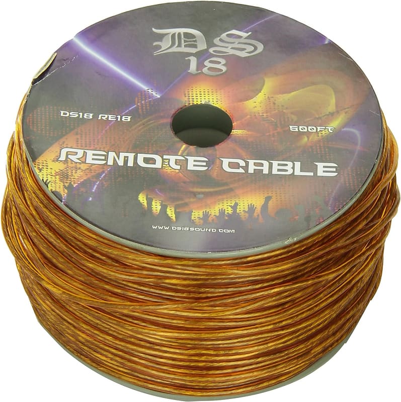 DS18 DS-RE-18GA-500OR 500 Feet 18 Gauge Primary Remote Wire | Reverb