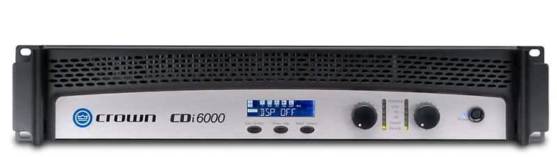 Crown CDi 6000 2-Channel 2100-Watt Power Amplifier | Reverb