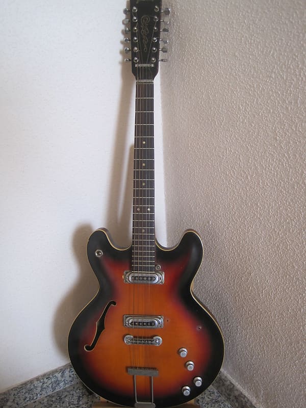 Rare vintage Framus Atlantik 5/013 12 string Semi-acoustic | Reverb